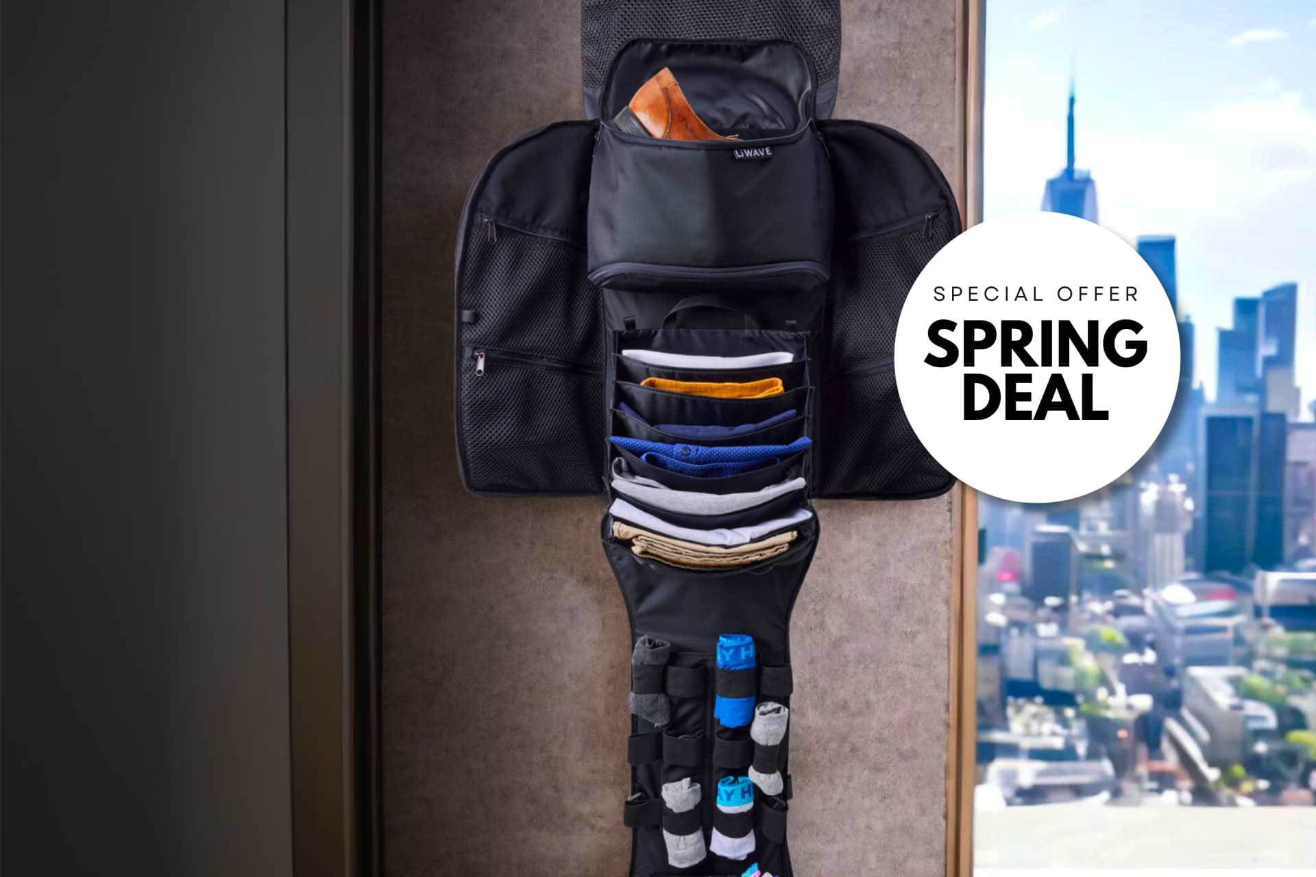 LiWAVE - modularer Rucksack für Reise, Business & Alltag